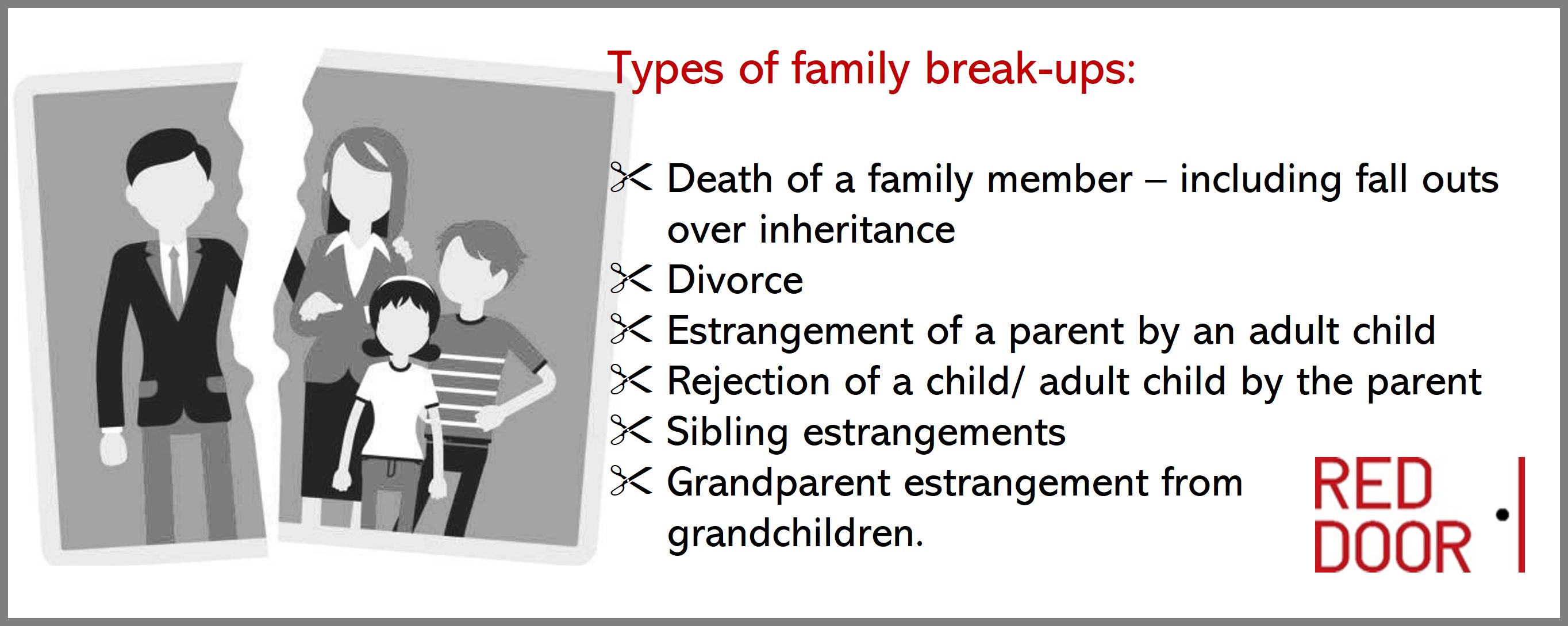 When families break-up: Parent- Adult Child Estrangement. – Start your ...